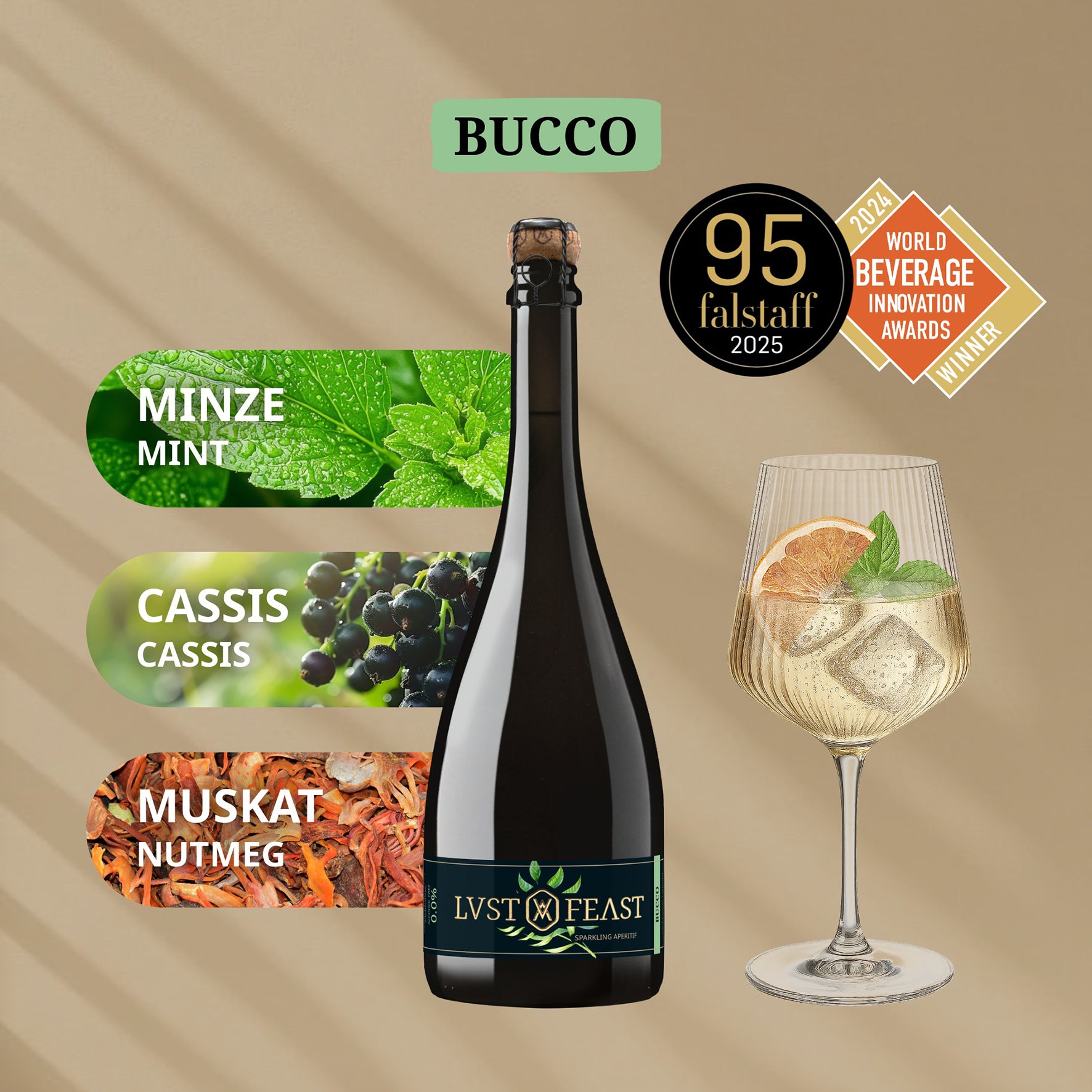 BUCCO - alkoholfreier Aperitif – Lust & Feast